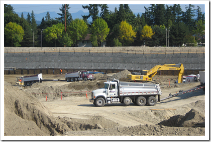 Redmond Library: Microsoft Building 83 under Construction